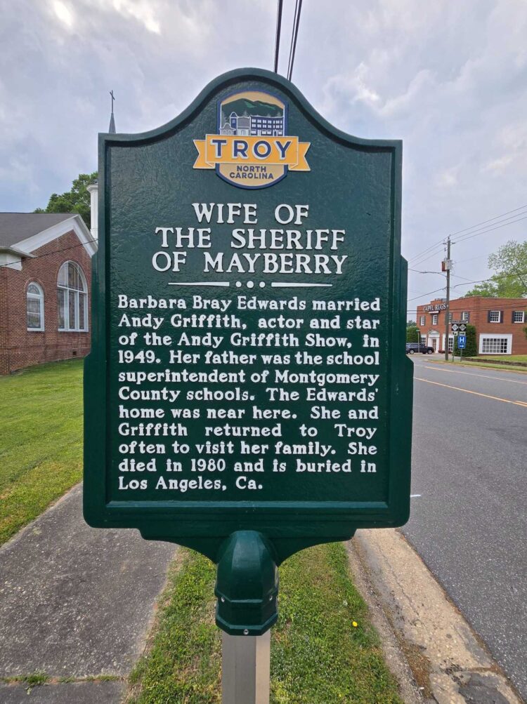 Barbara Bray Edwards: More Than Just Andy Griffith's First Wife ...